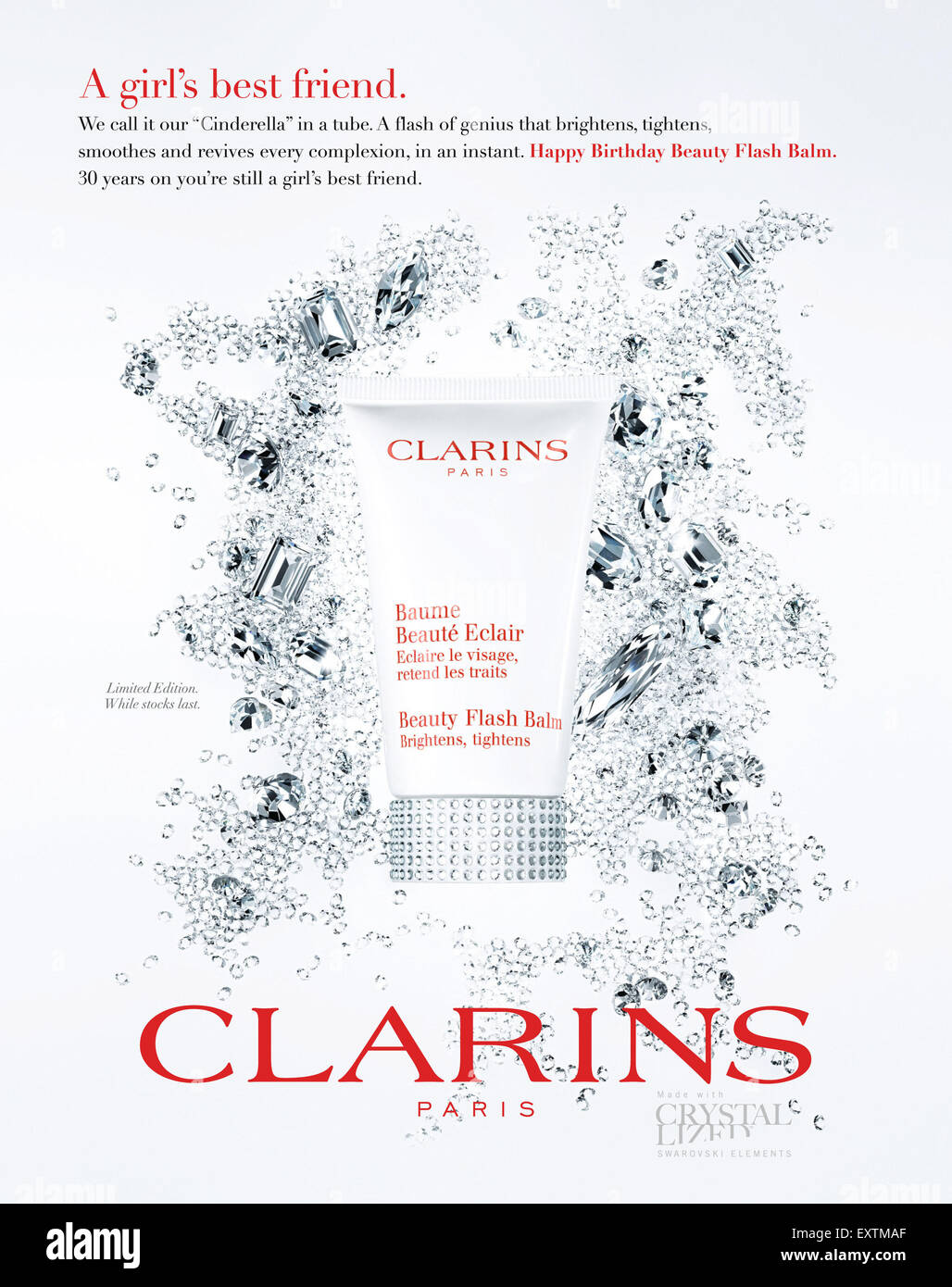 Clarins advert hi-res stock photography and images - Alamy