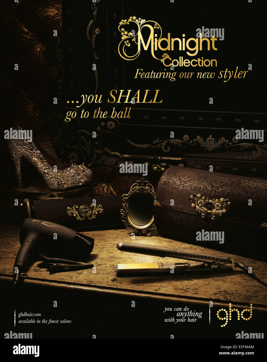2010s UK GHD Magazine Advert Stock Photo - Alamy