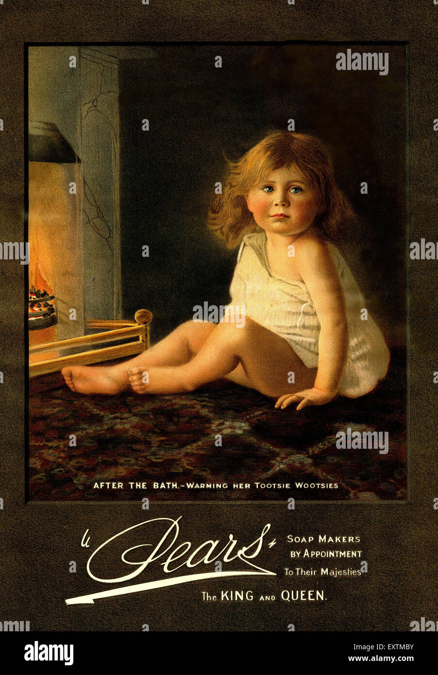 1910s UK Pears Magazine Advert Stock Photo - Alamy