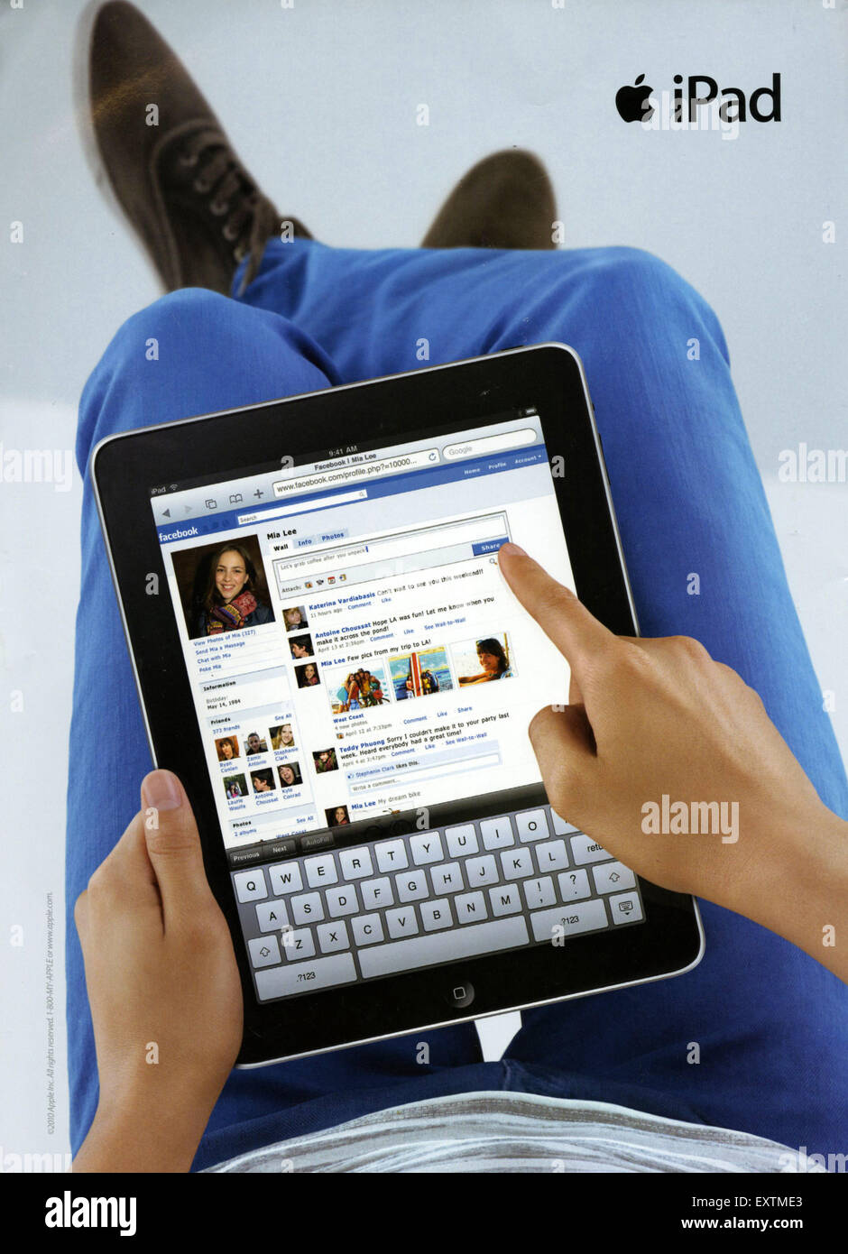 2010s UK Apple Magazine Advert Stock Photo - Alamy