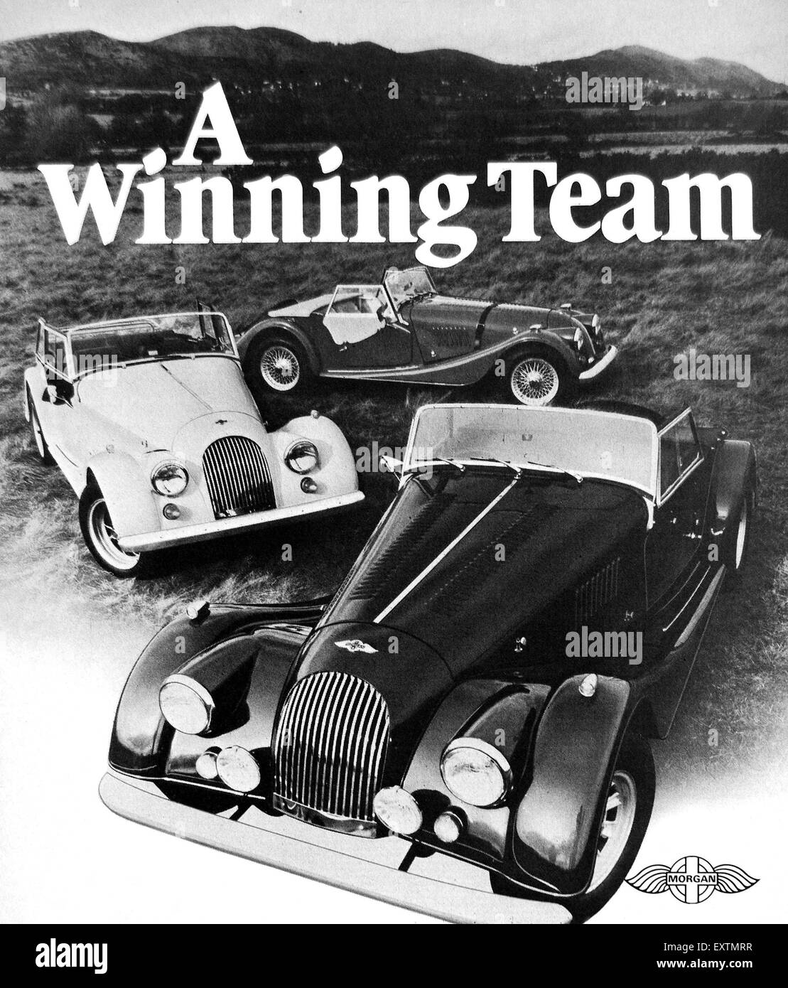 1960s UK Morgan Magazine Advert Stock Photo - Alamy