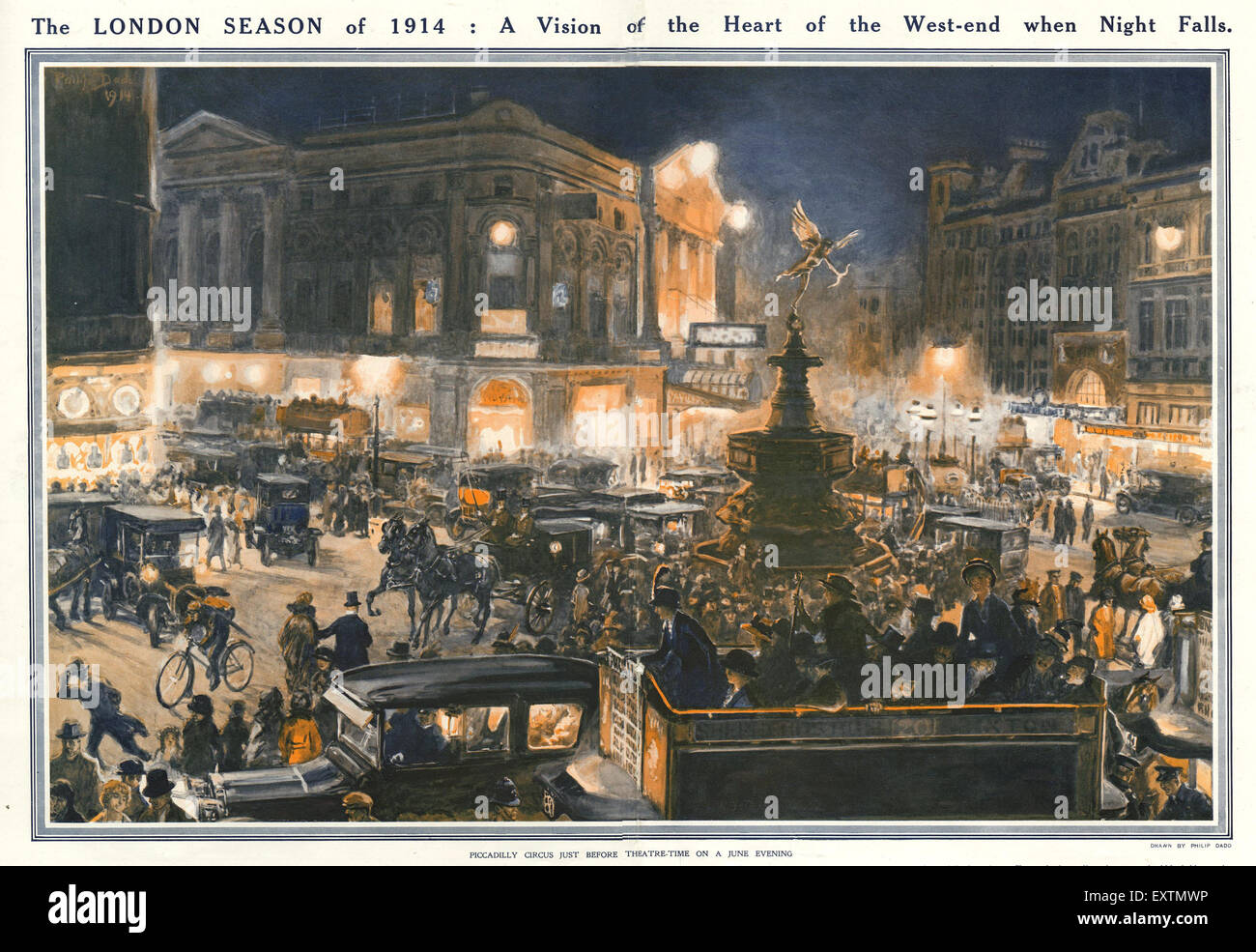 1910s UK Magazine Plate Stock Photo - Alamy