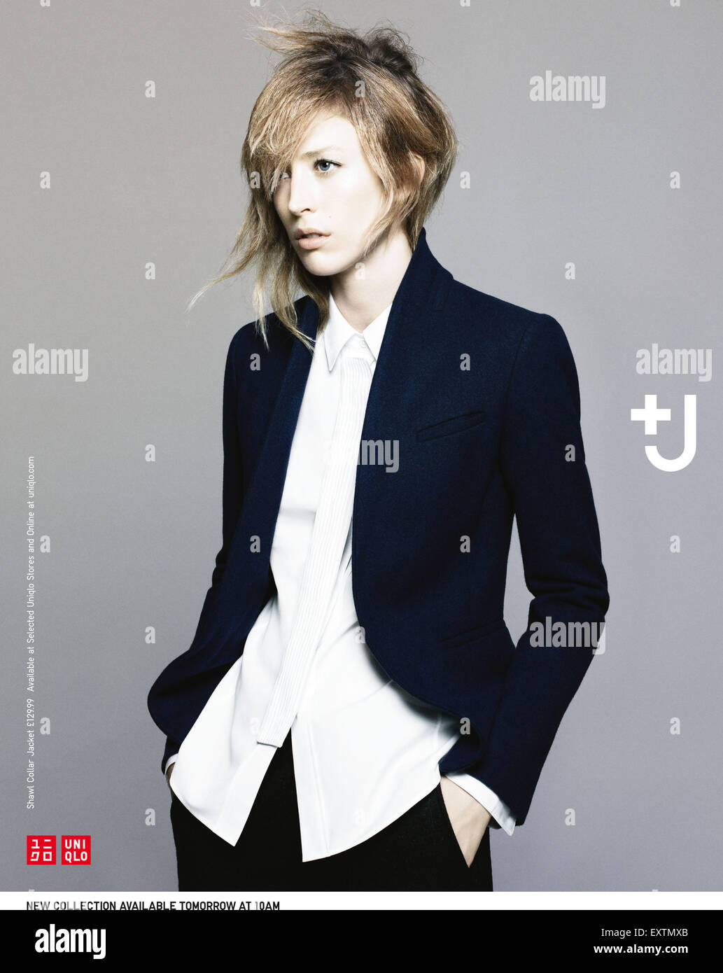 2010s UK Uniqlo Magazine Advert Stock Photo - Alamy