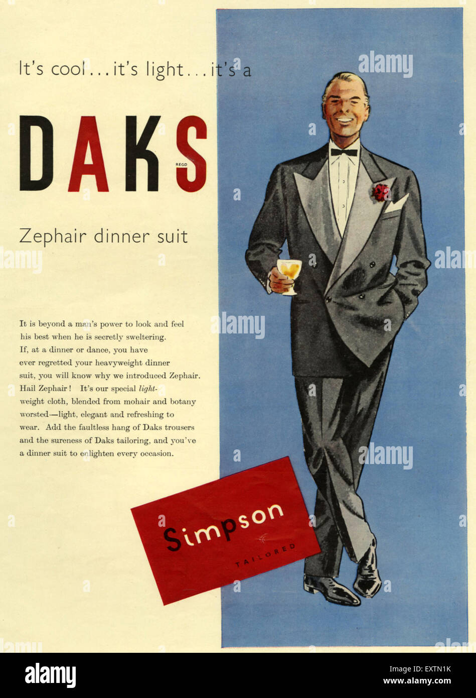 Simpson daks hi-res stock photography and images - Alamy