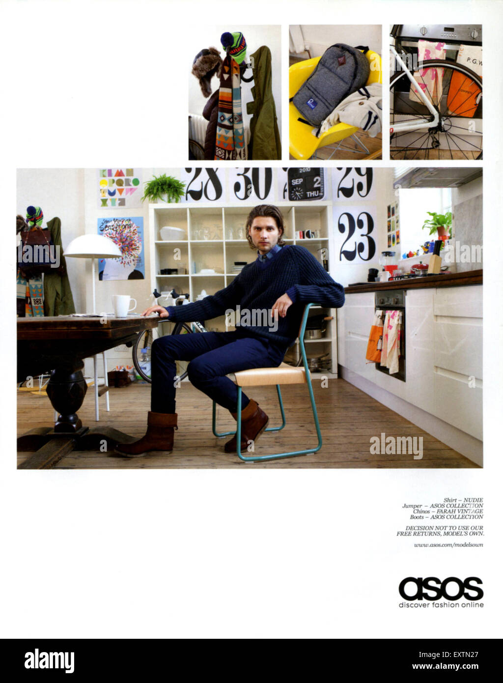 2010s UK ASOS Magazine Advert Stock Photo - Alamy