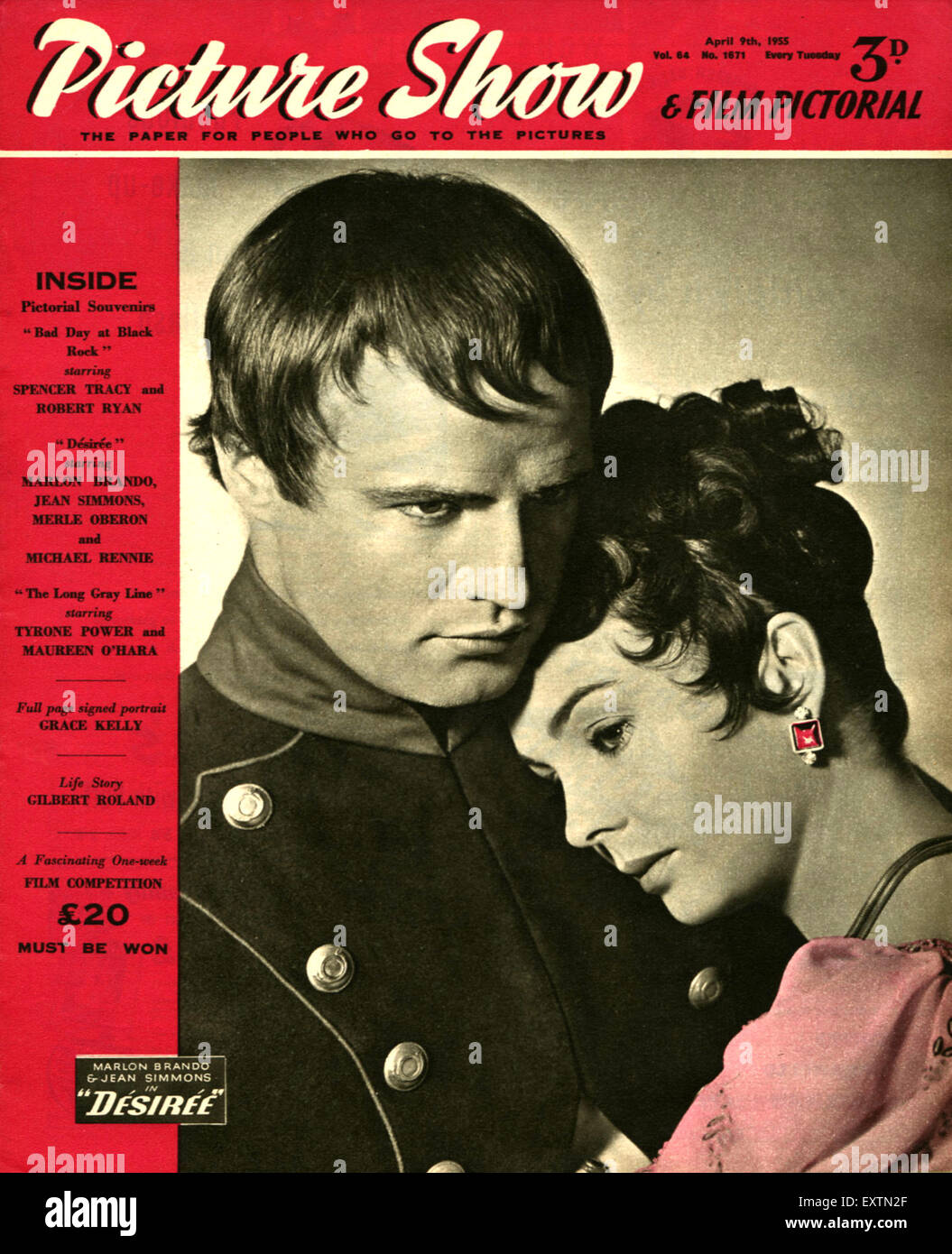 1950s uk picture show magazine hi-res stock photography and images - Alamy