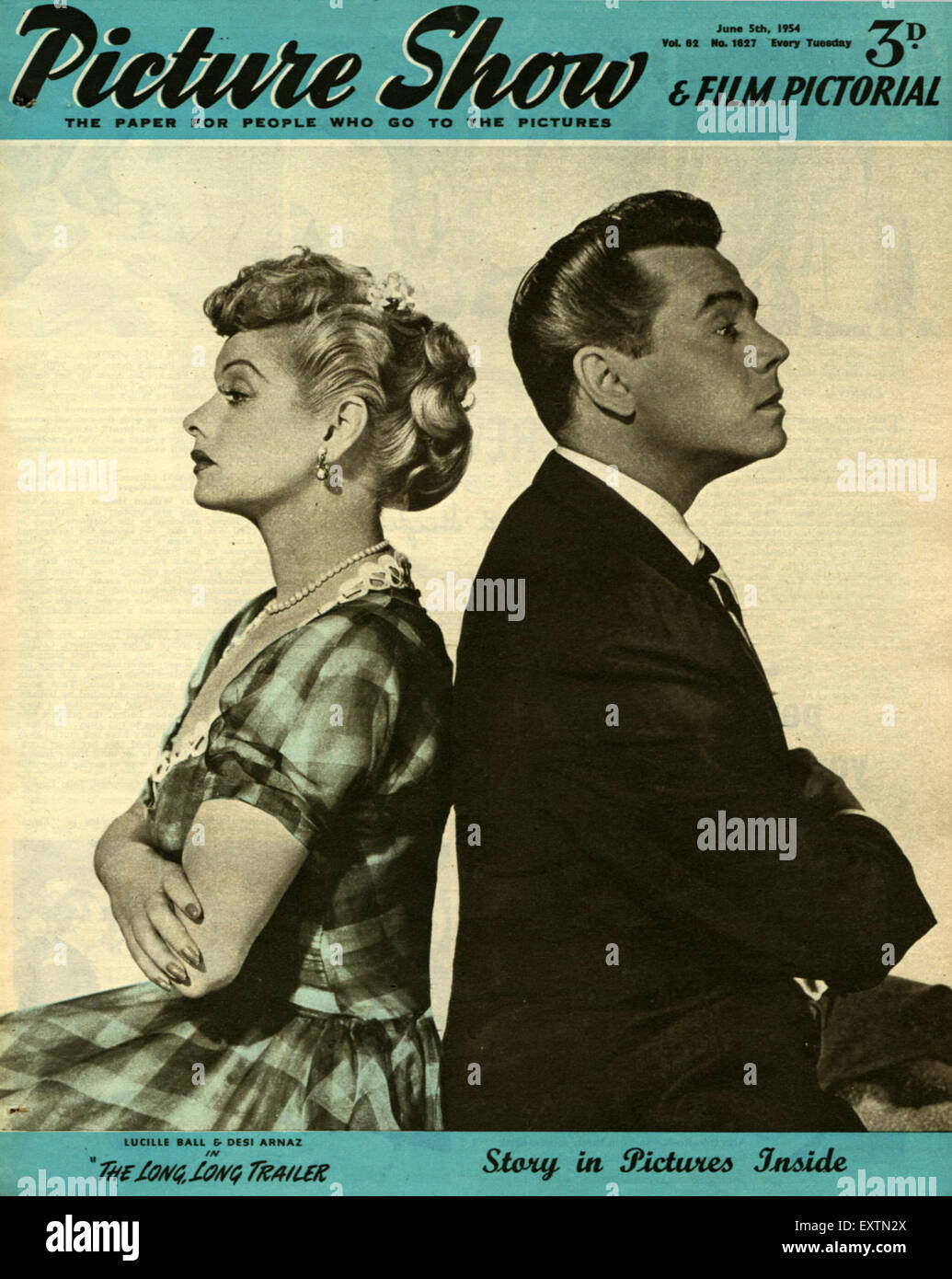 1950s uk picture show magazine hi-res stock photography and images - Alamy