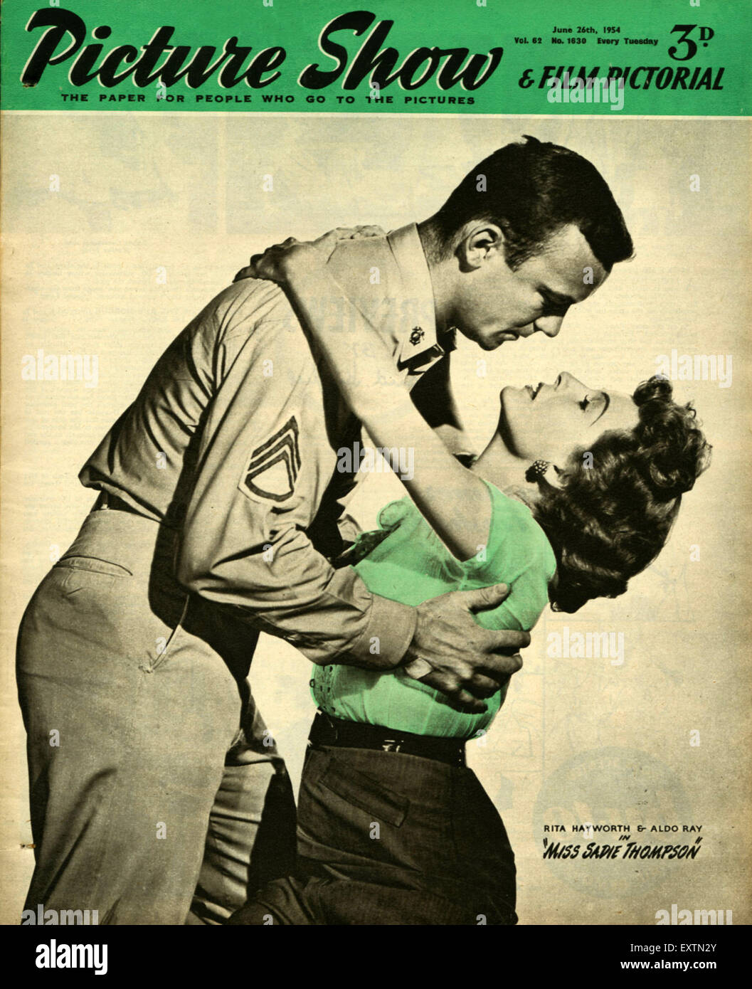 1950s uk picture show magazine hi-res stock photography and images - Alamy