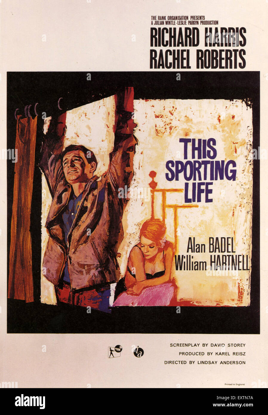 This sporting life, film poster hi-res stock photography and images - Alamy