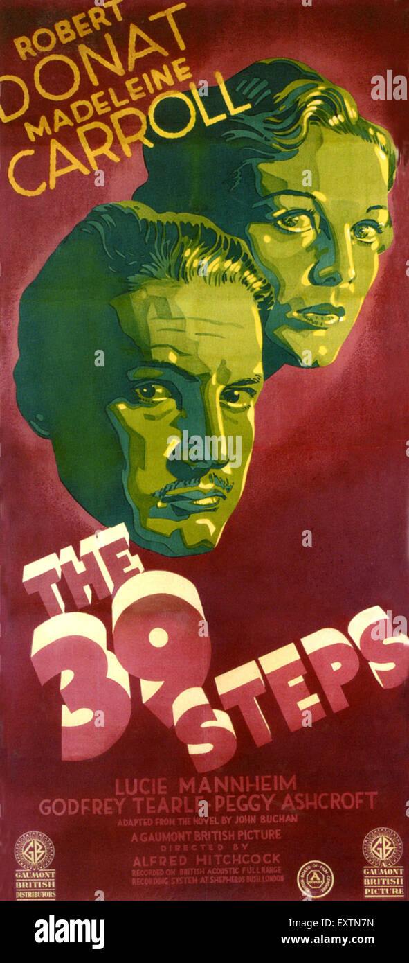 The 39 steps poster hi-res stock photography and images - Alamy