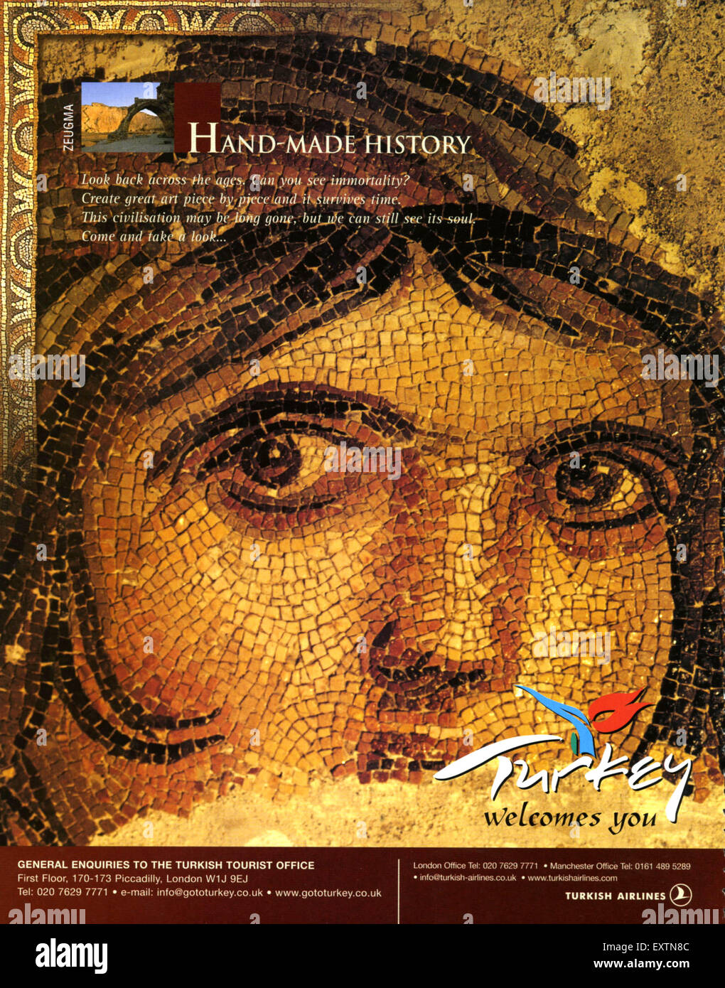 2000s UK Turkey Magazine Advert Stock Photo - Alamy