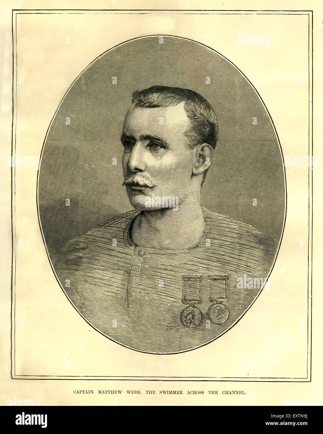 Captain webb hi-res stock photography and images - Alamy