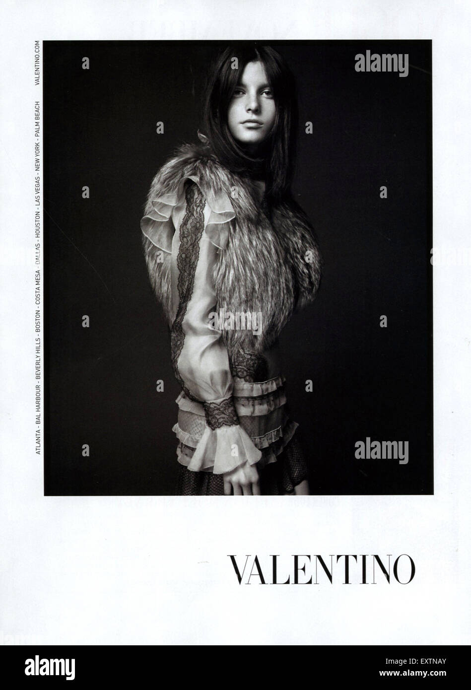 Valentino advert hi-res stock photography and images - Alamy