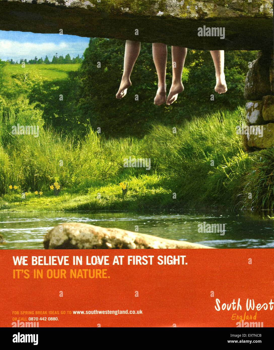2000s UK South West England Magazine Advert Stock Photo - Alamy
