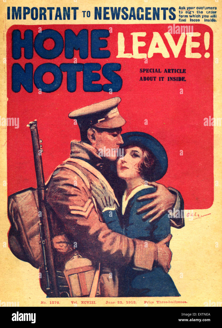 Uk magazine cover 1910s hi-res stock photography and images - Alamy