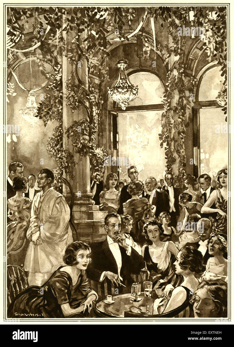 1920s uk magazine plate hi-res stock photography and images - Alamy