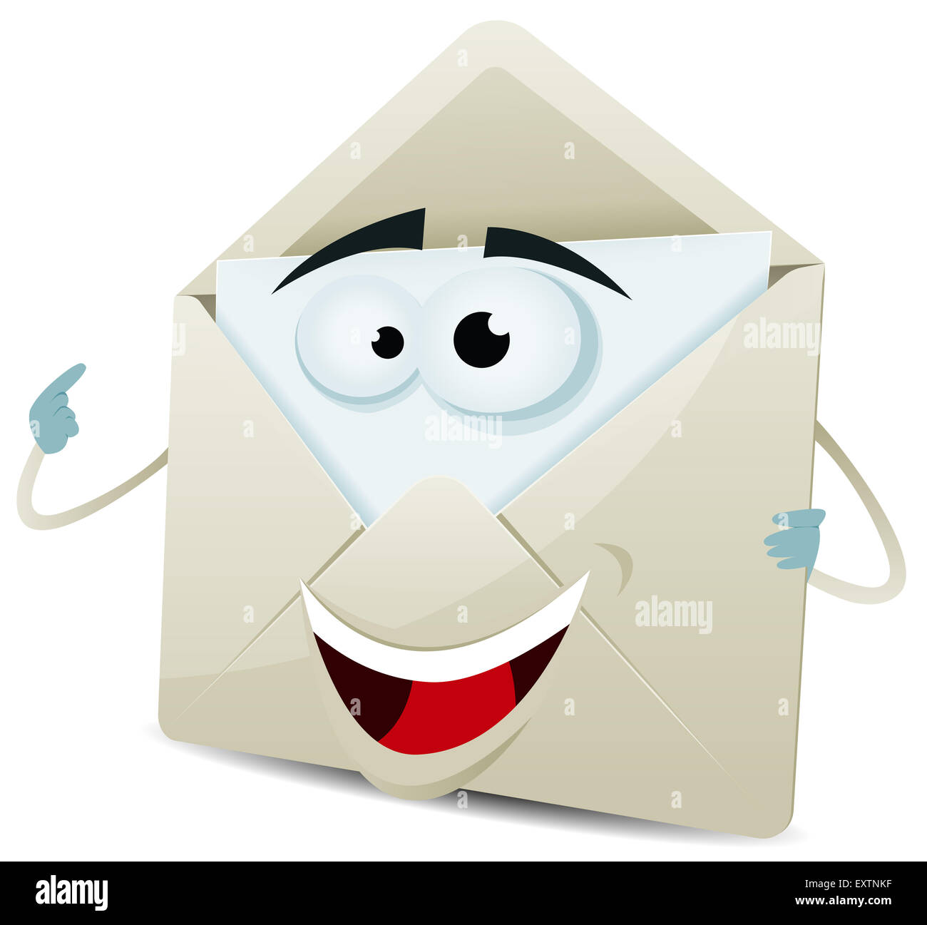 Envelopes Cartoon Characters