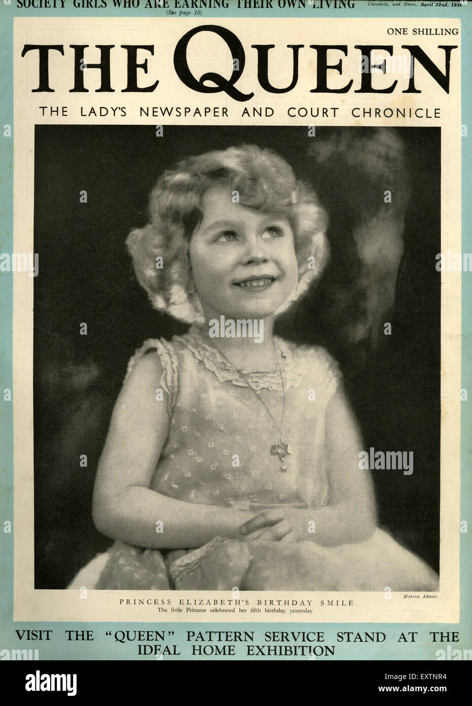 1930s uk the queen magazine cover hi-res stock photography and images ...