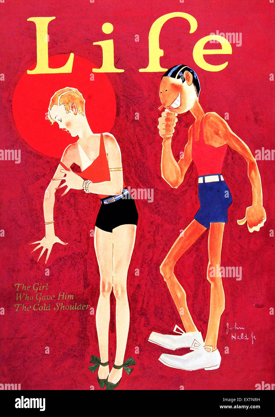 1920s USA Life Magazine Cover Stock Photo - Alamy