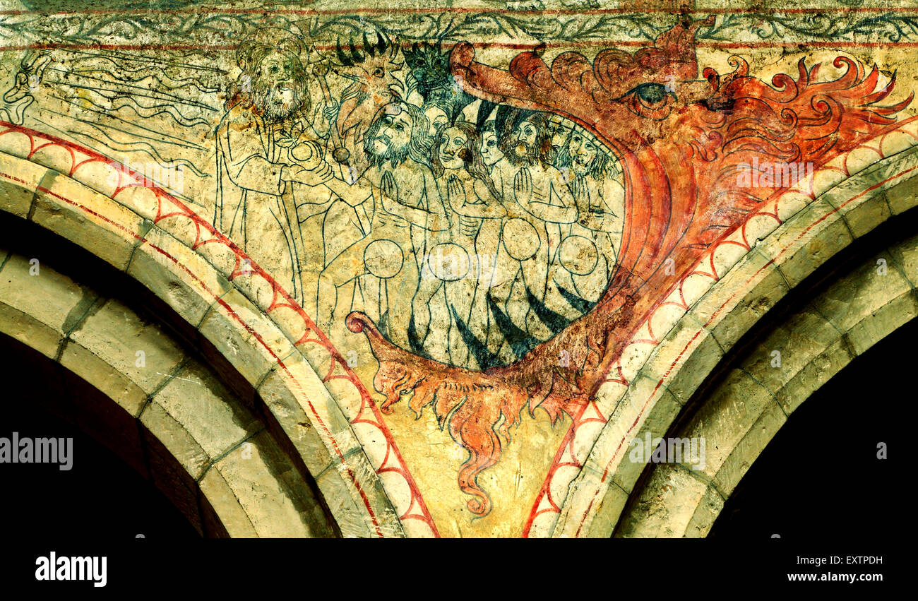 Medieval Paintings Of Hell