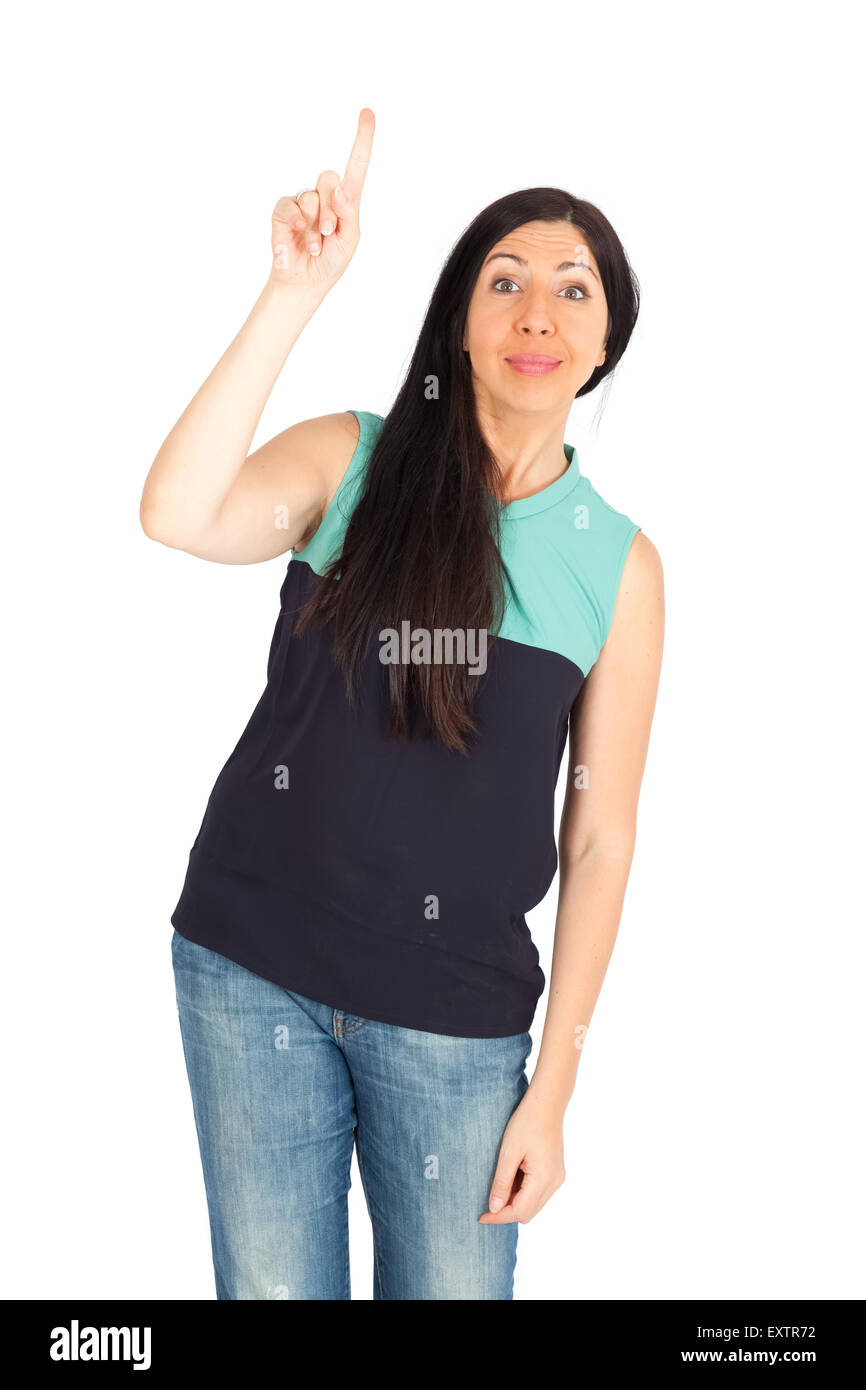 Beautiful woman doing different expressions in different sets of ...