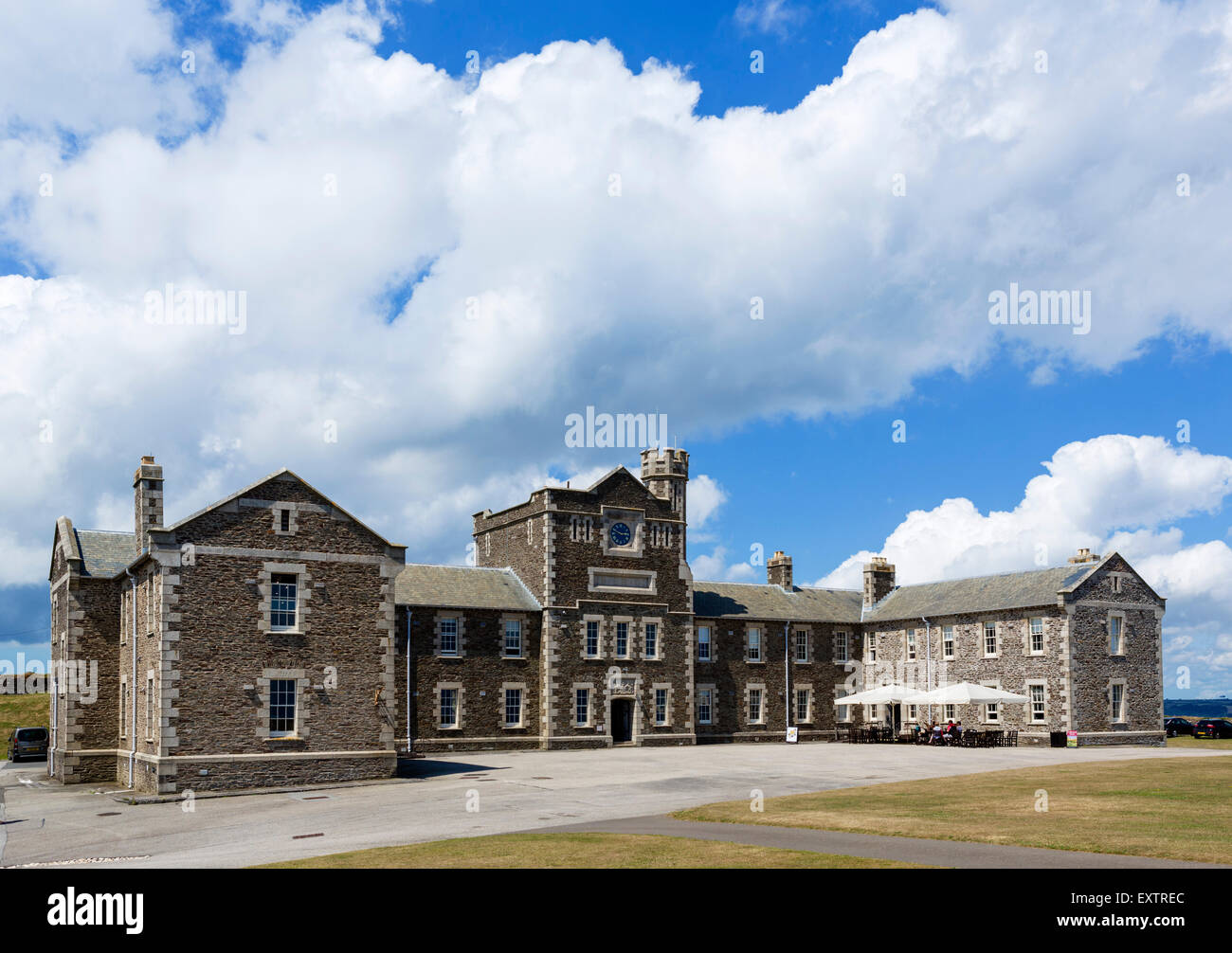 Royal Garrison Artillery Barracks at Pendennis Castle, Falmouth ...