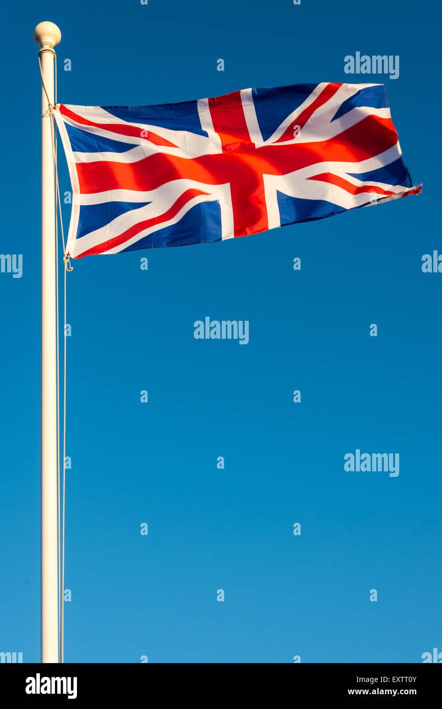 Red union jack flag hi-res stock photography and images - Alamy