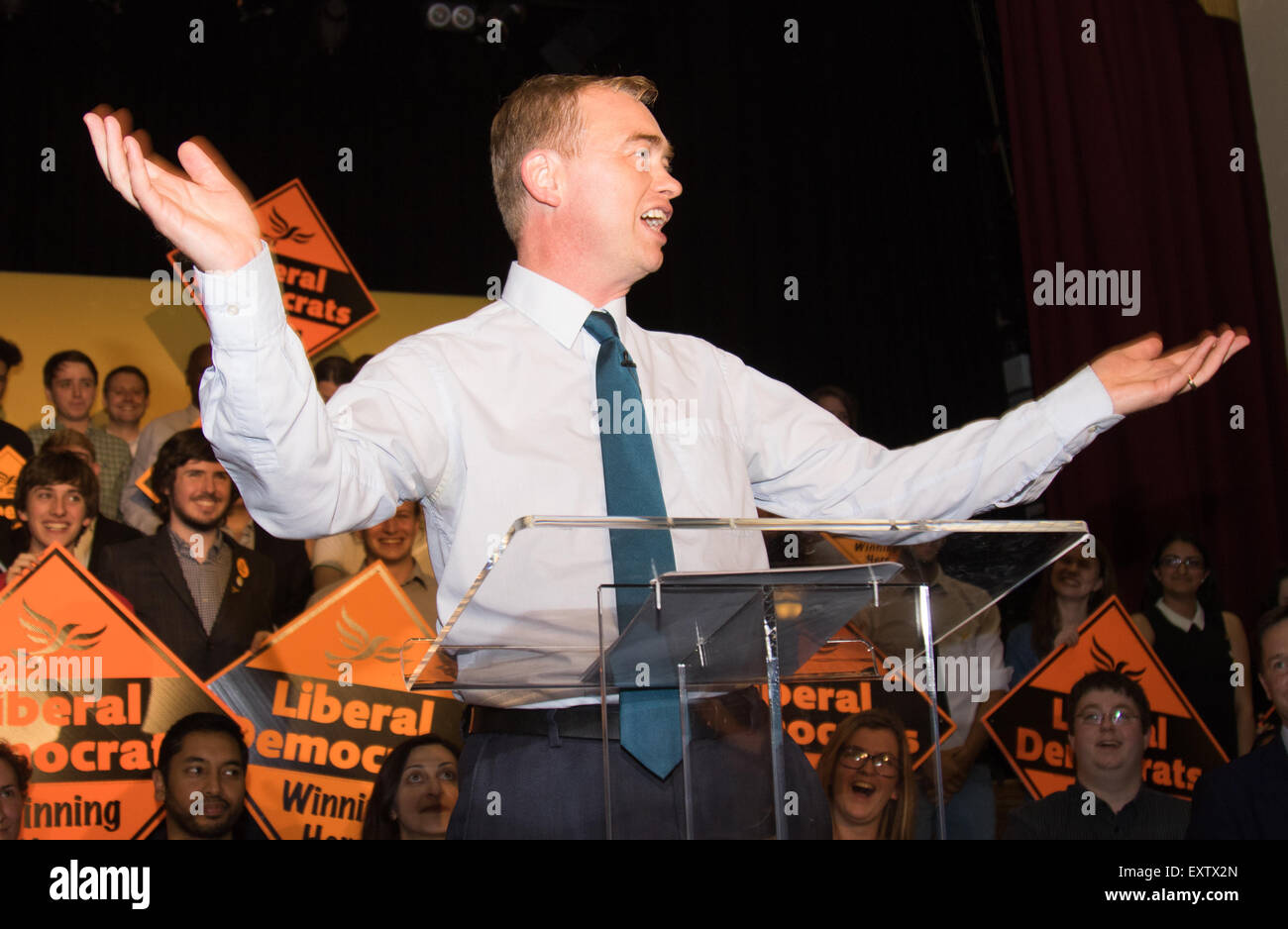 Islington Assembly Hall, London, July 16th 2015. The Liberal Democrats ...