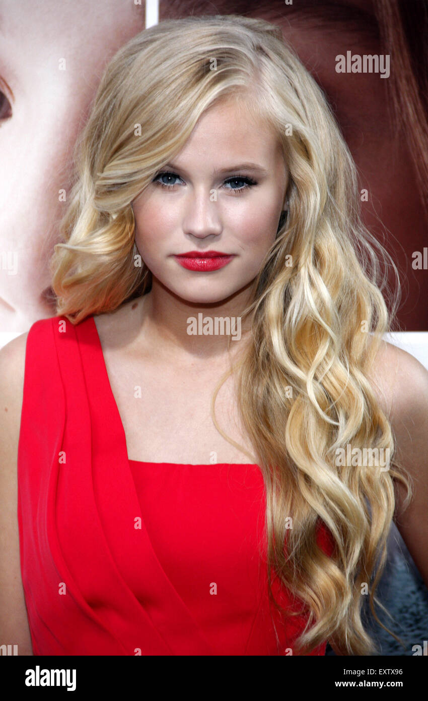 Danika Yarosh at the Los Angeles premiere of 'If I Stay" held at the ...