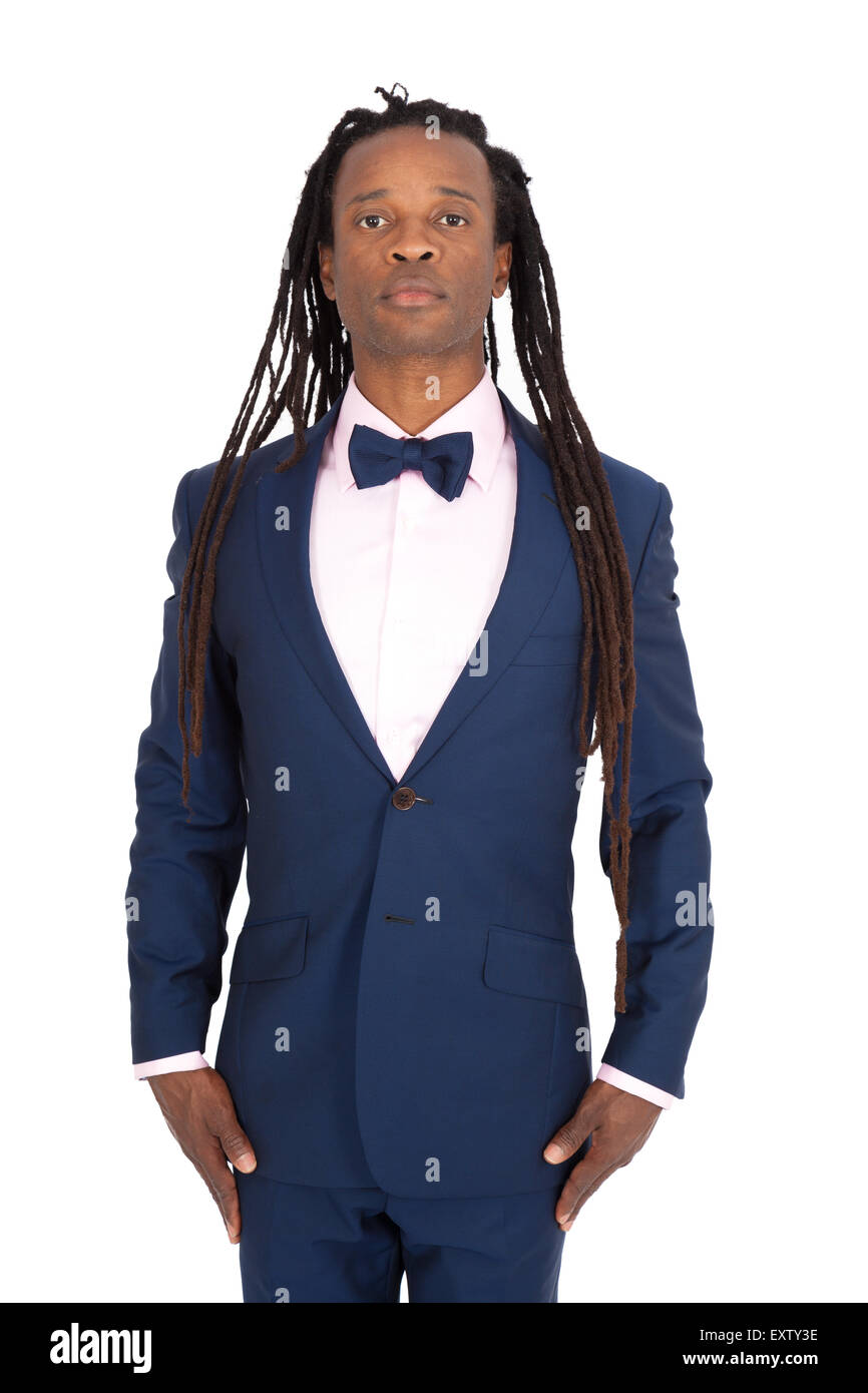 Handsome man with dreadlocks doing different expressions in different ...