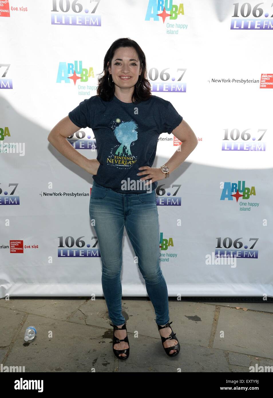 New York, NY, USA. 16th July, 2015. Laura Michelle Kelly at a public ...