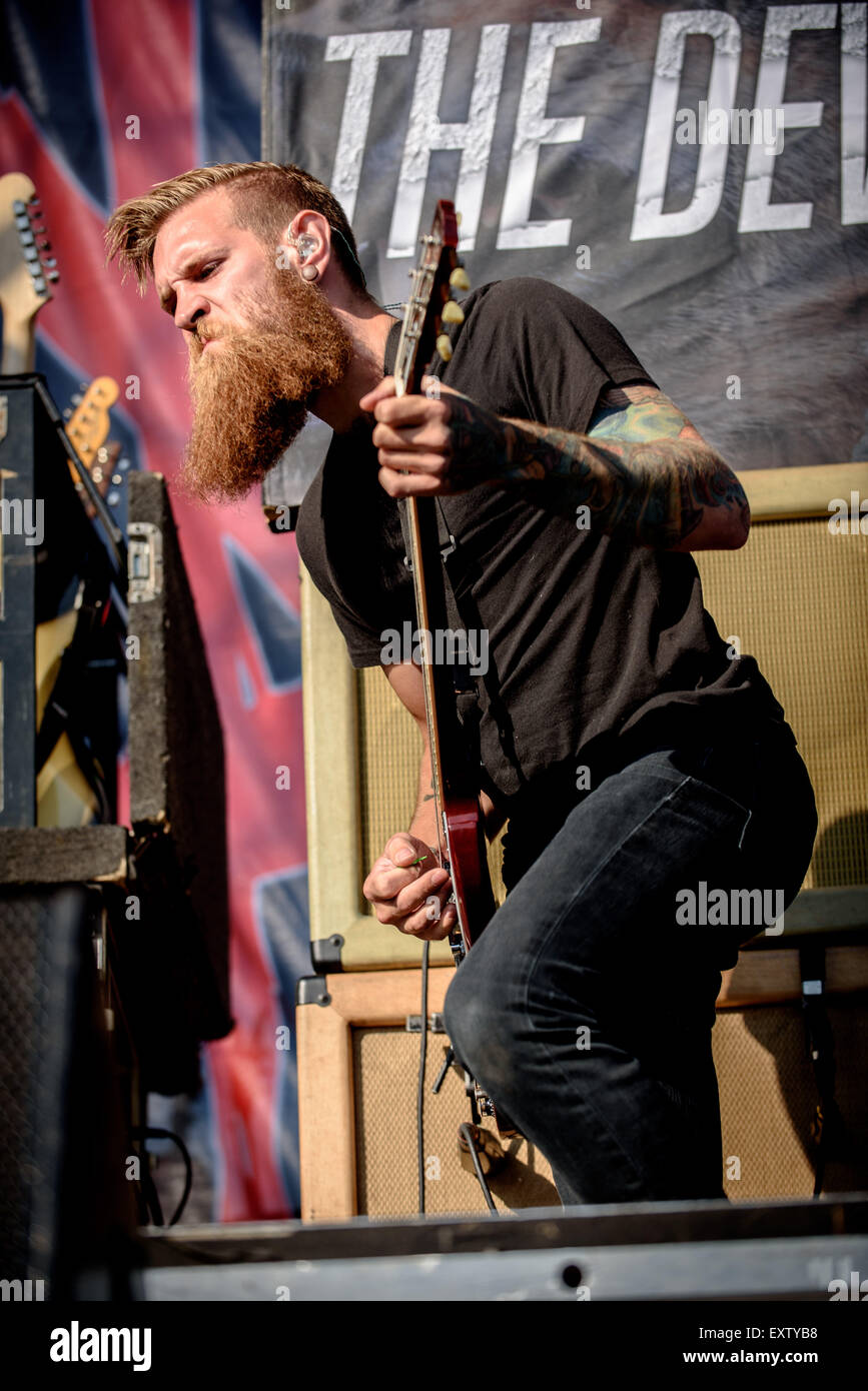 Toronto, Ontario, Canada. 15th July, 2015. American metalcore band 'The ...