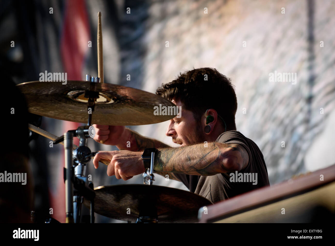 Toronto, Ontario, Canada. 15th July, 2015. American metalcore band 'The ...