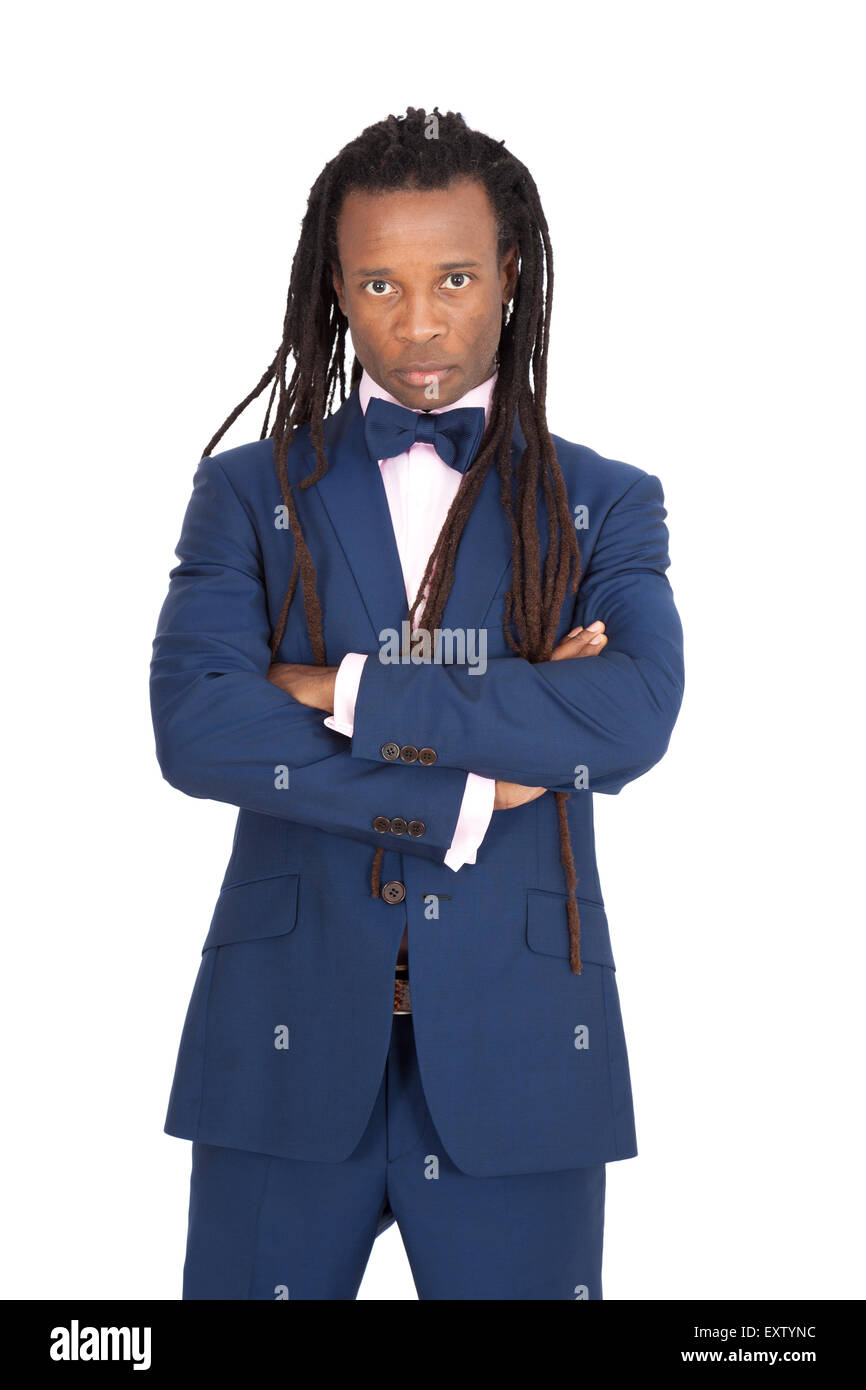 Handsome man with dreadlocks doing different expressions in different ...