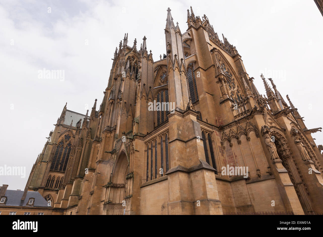 Metz Cathedral, Metz, Lorraine, France Stock Photo - Alamy
