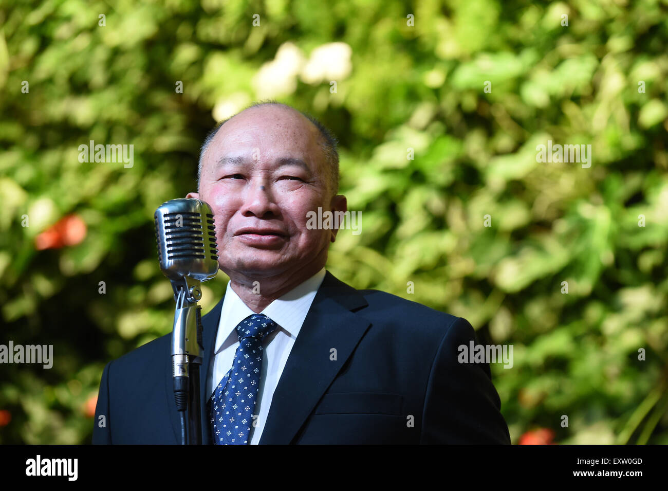 Moscow, Russia. 16th July, 2015. The director John Woo attends the ...