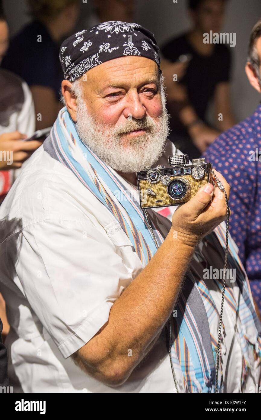 New York, NY, USA. 16th July, 2015. Bruce Webber, at Parke & Ronen ...