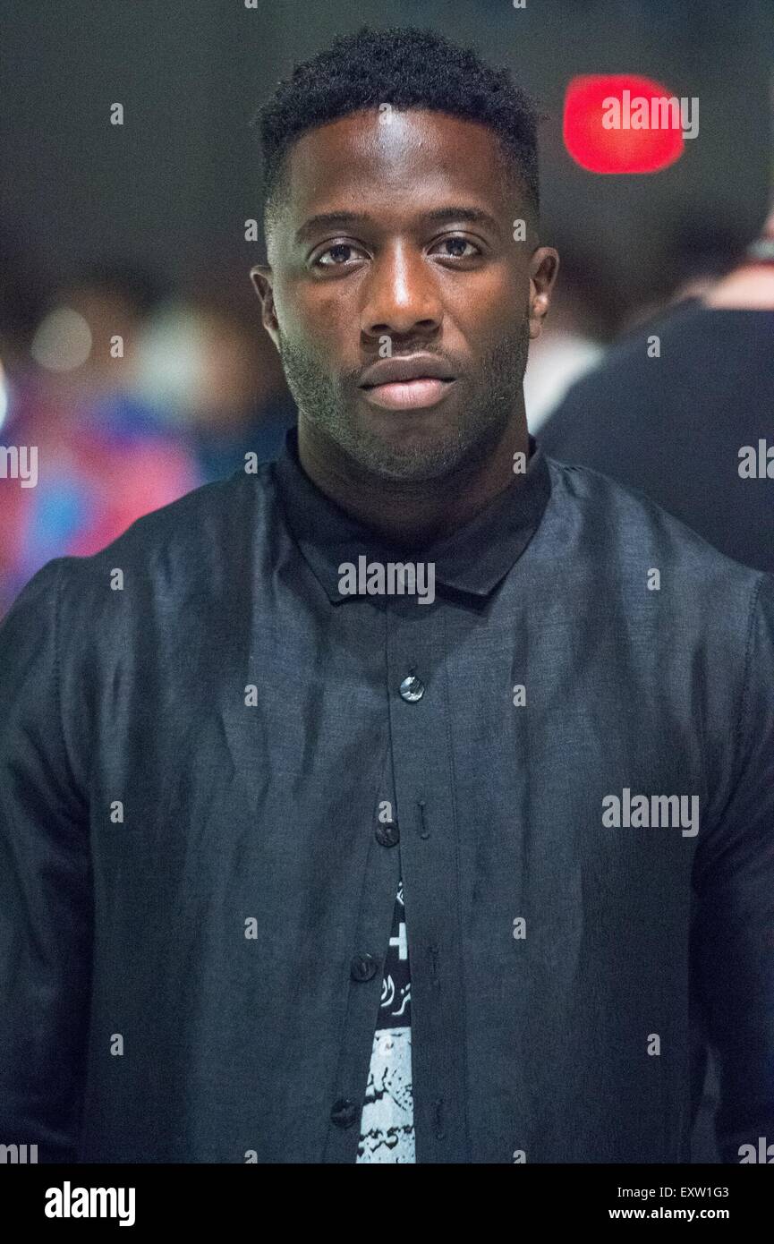 New York, NY, USA. 16th July, 2015. Nigel Sylvester, at Parke & Ronen ...