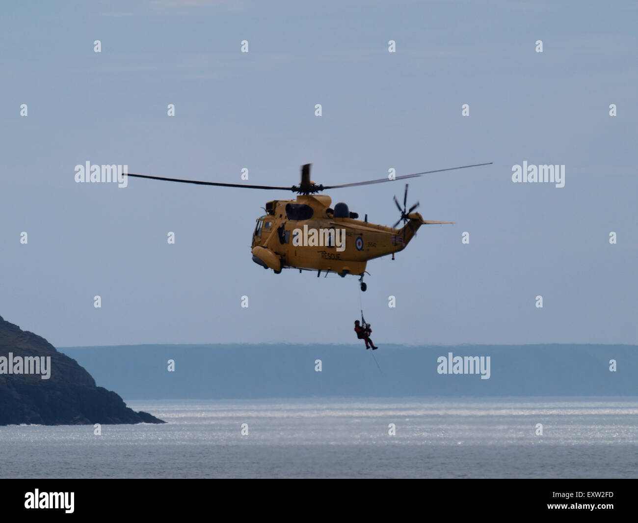 Raf air sea rescue helicopter hi-res stock photography and images - Alamy
