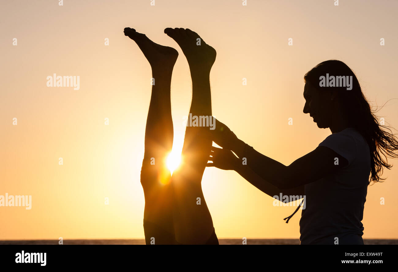 Inverted sunset hi-res stock photography and images - Alamy