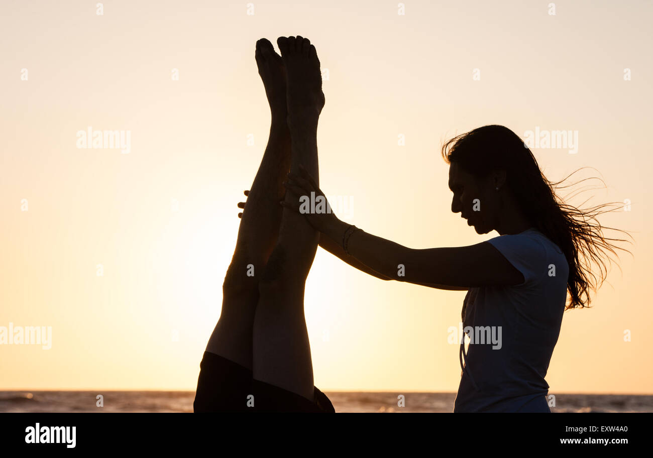 Inverted sunset hi-res stock photography and images - Alamy