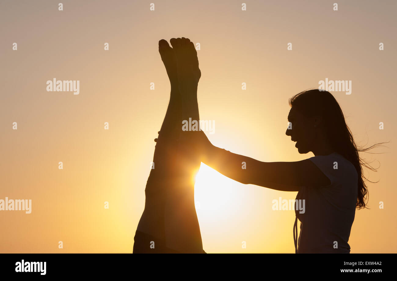 Inverted sunset hi-res stock photography and images - Alamy