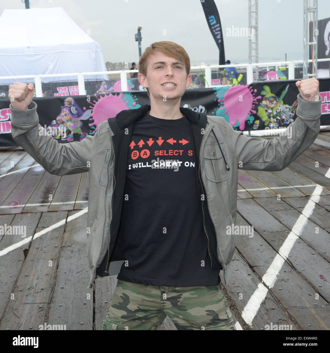 Nintendo's 'Splatoon Mess Fest' at the Santa Monica Pier celebrates the ...