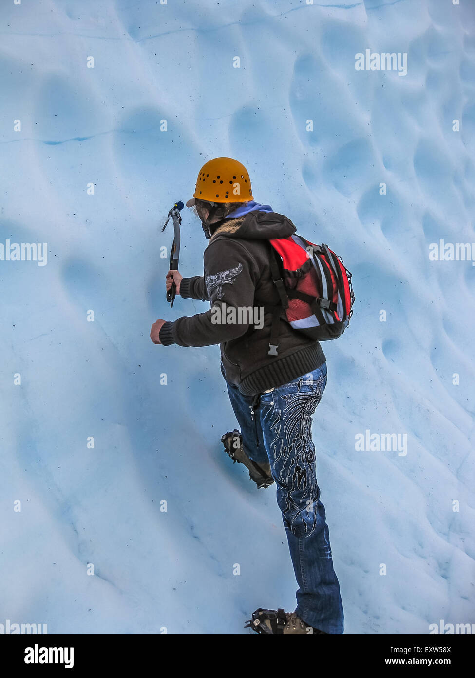 Alaskan mountain climber