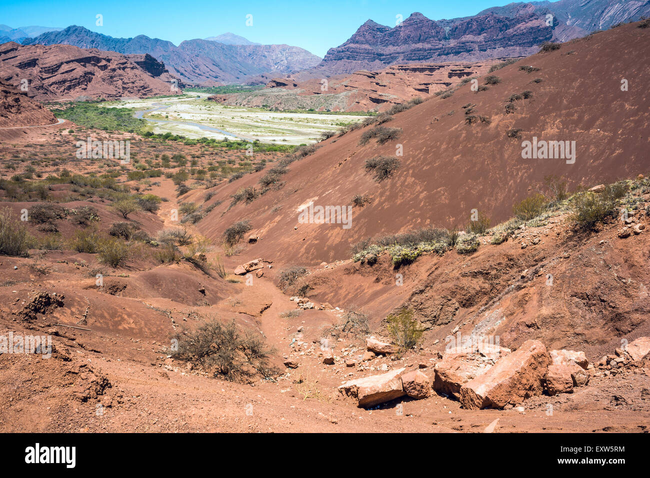 Quebrada de Cafayate, Salta, Argentina Stock Photo - Alamy