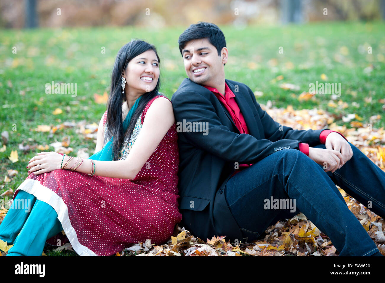Indian happy couple hi-res stock photography and images - Alamy