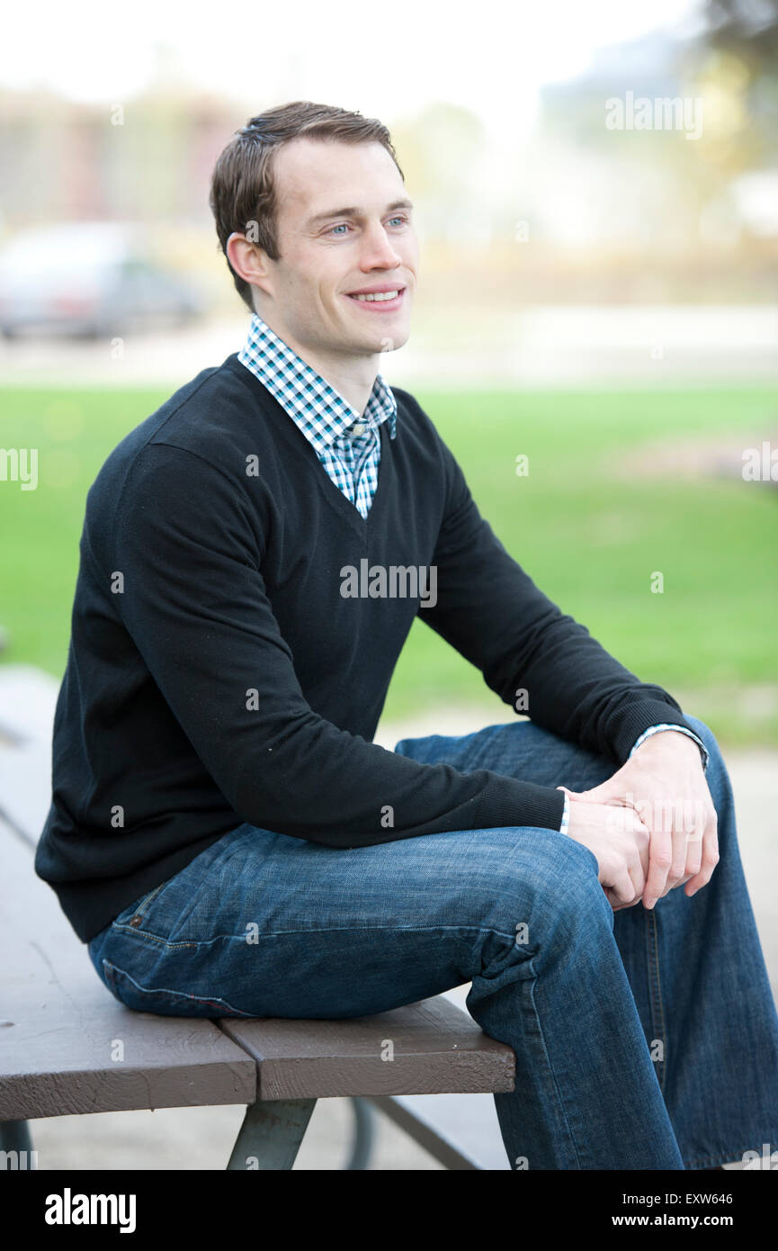 Caucasian male portrait 20s hi-res stock photography and images - Alamy