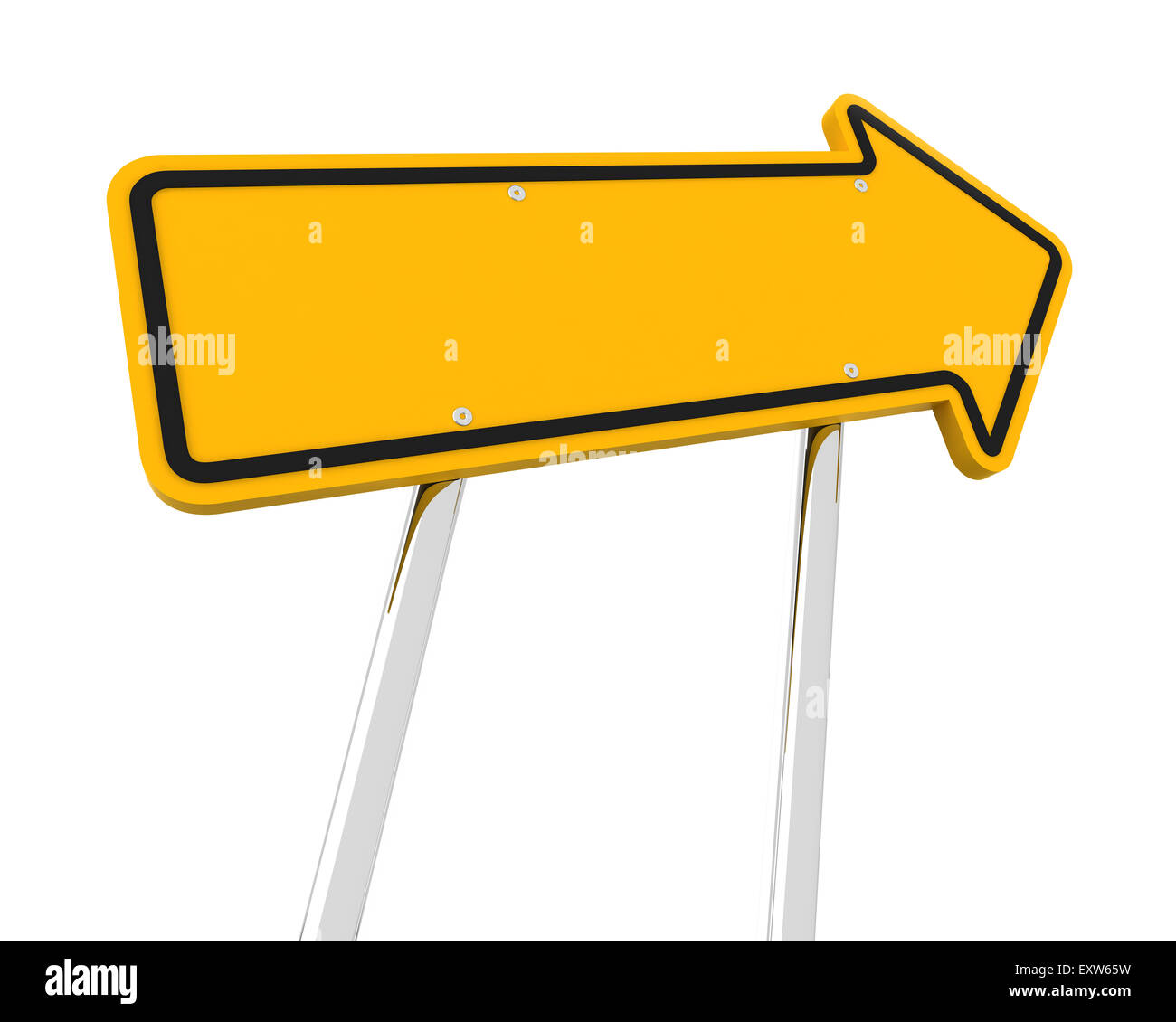 Rising arrow road sign Stock Photo - Alamy