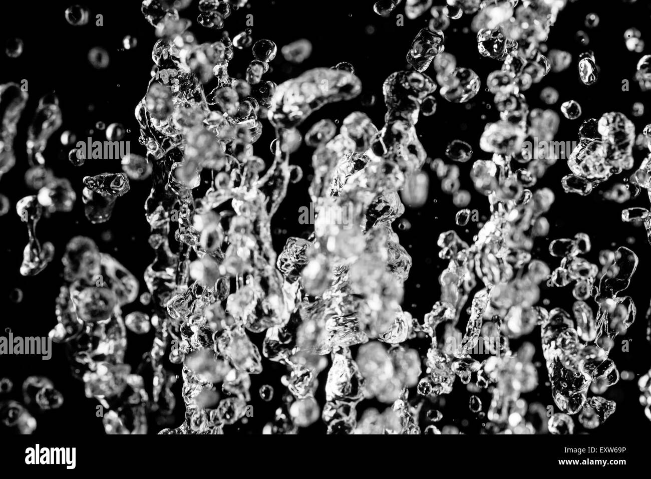 Abstract in water Black and White Stock Photos & Images - Alamy