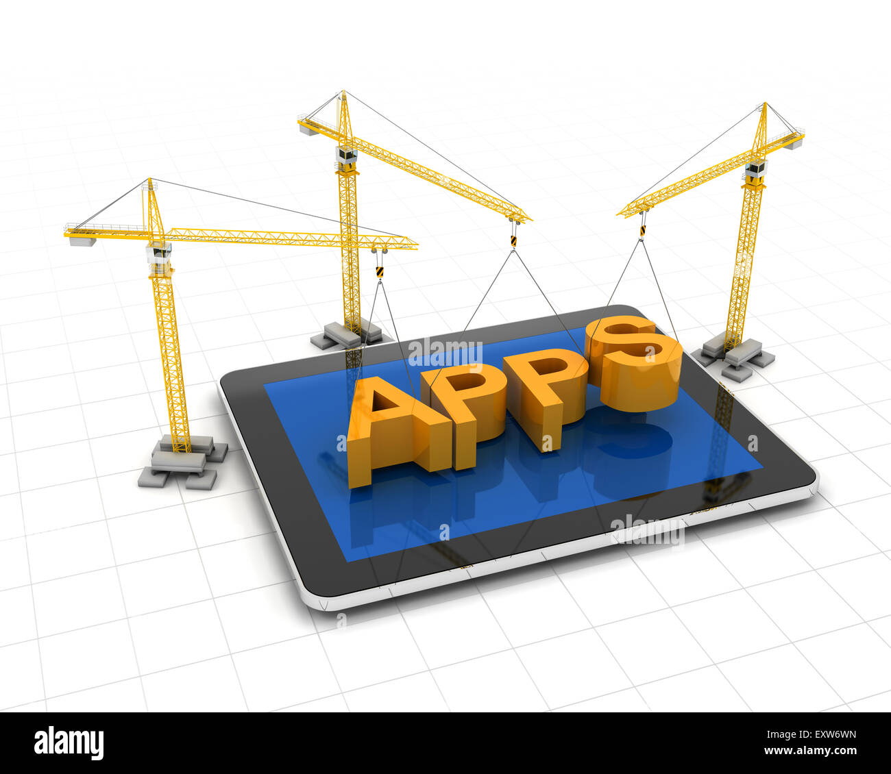Apps 3d Cut Out Stock Images & Pictures - Alamy